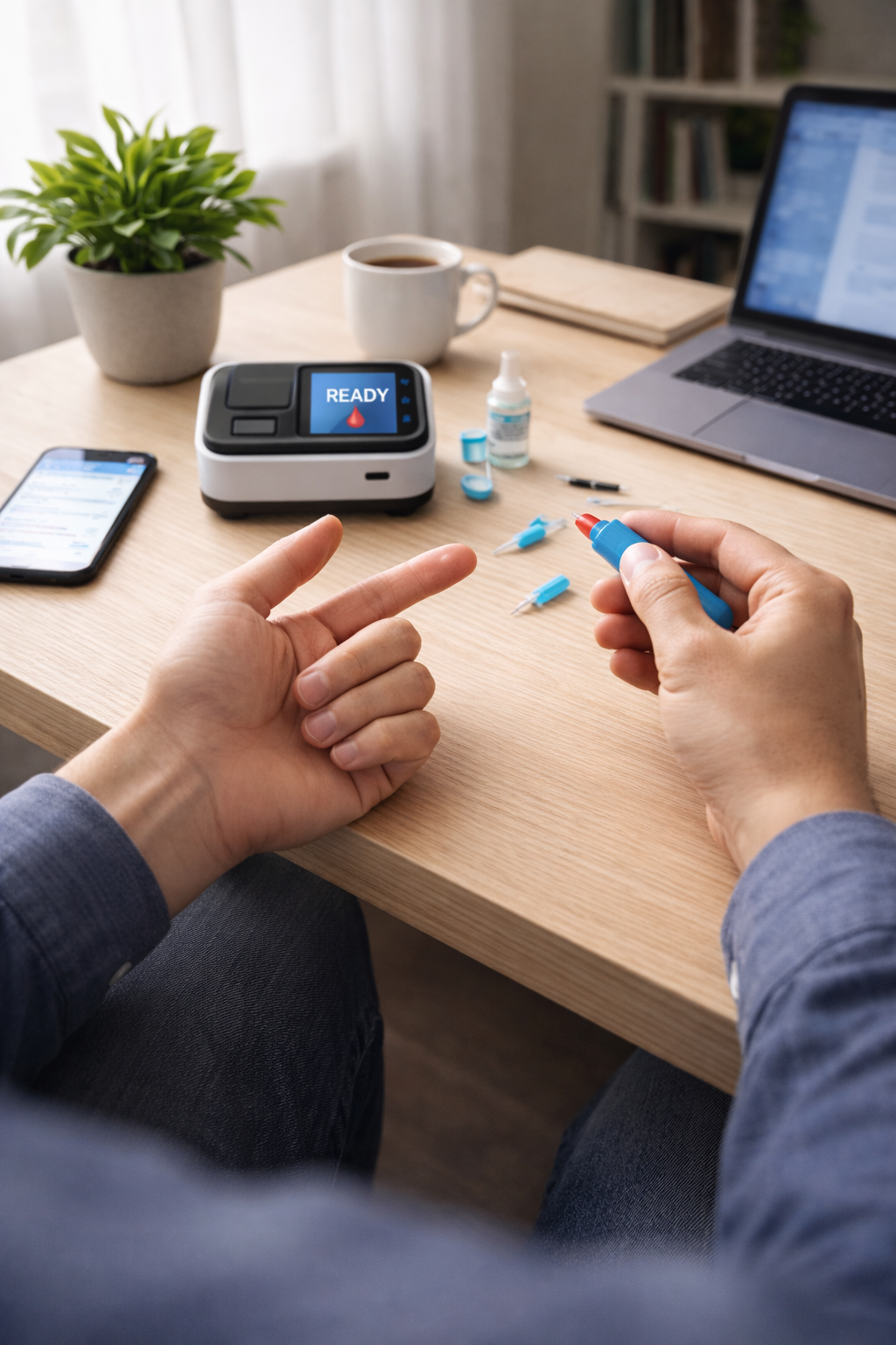 NanoSense - Lab quality diagnostics, right at your fingertip